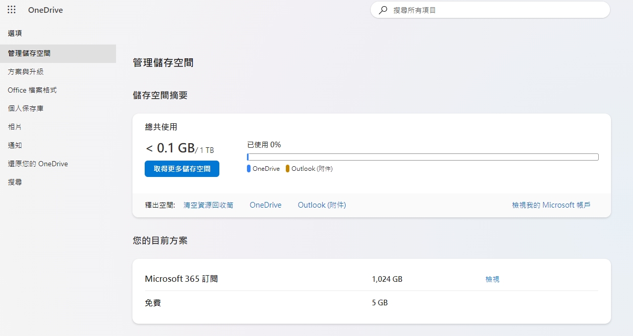 Office 365 Comes With 1T OneDrive Cloud Space Personal Version ...