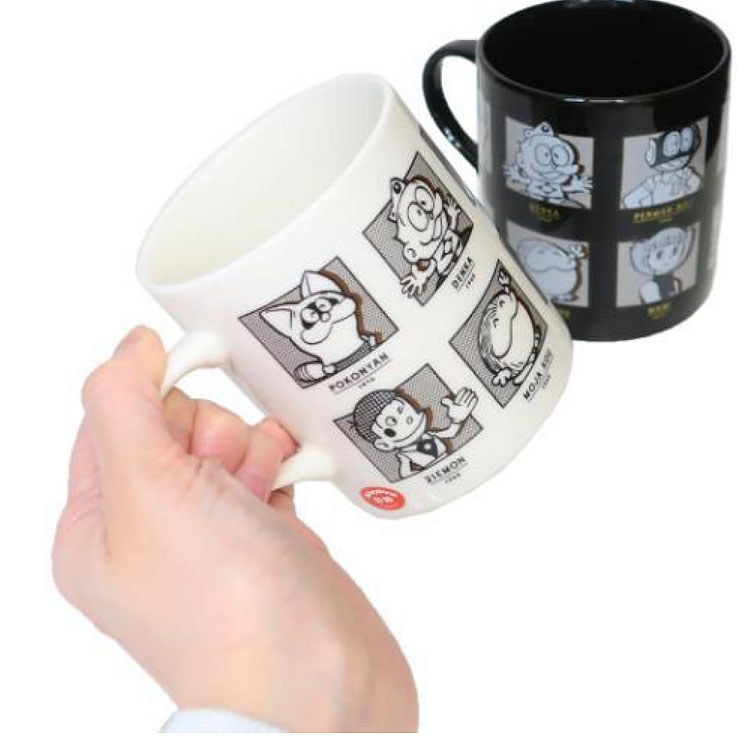 Fujiko ・ F Fujio Birth 90th Anniversary Ceramic Mug Made In Japan 300ml ...