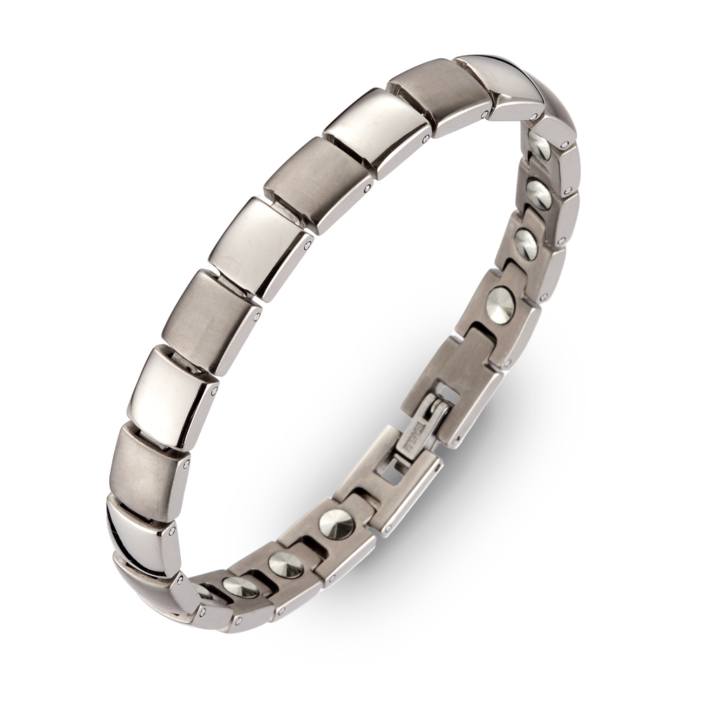 MASSA-G Pure Titanium Series [Kronos Ring] Bracelet (All Metal ...