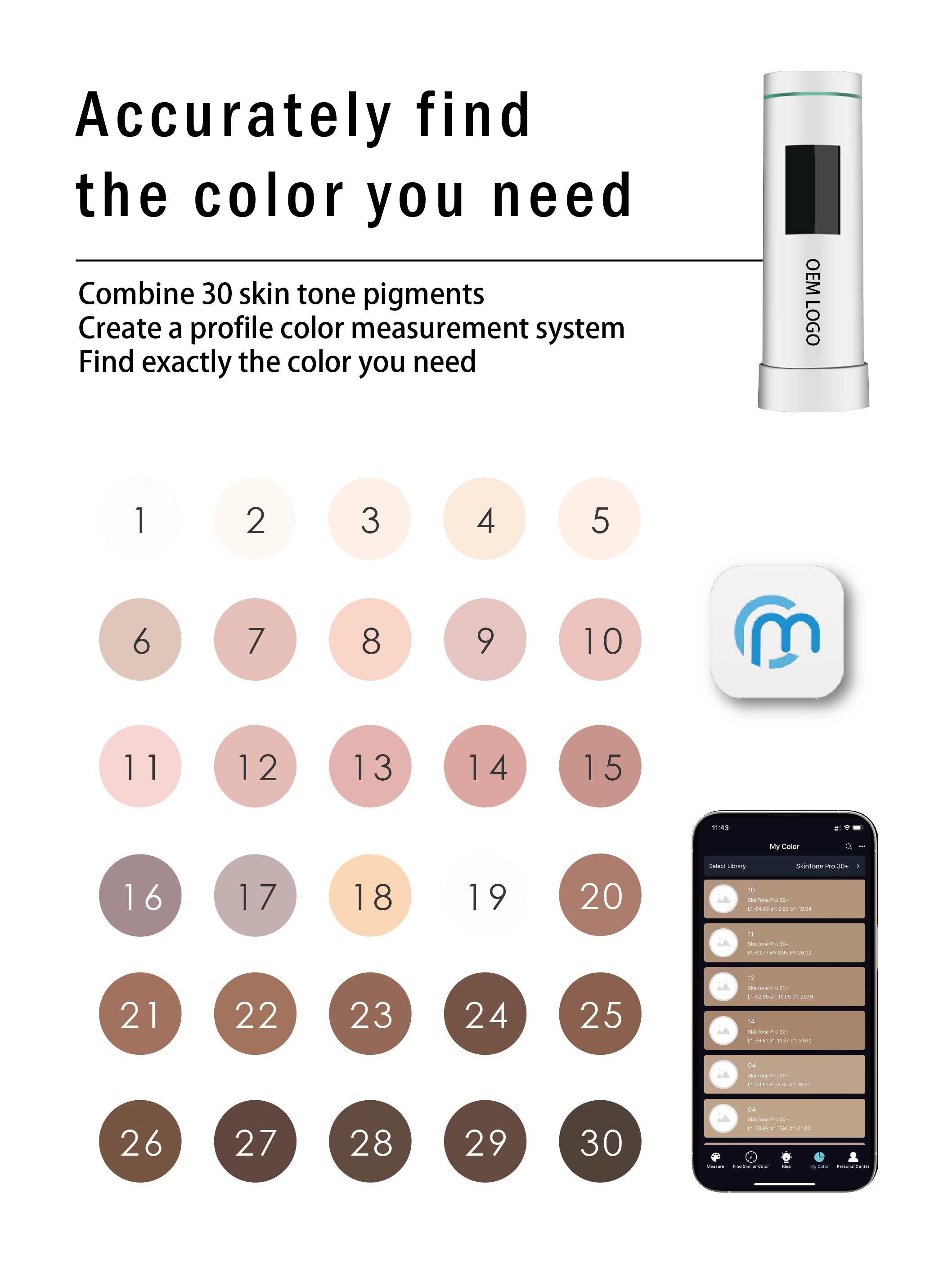 Skin Tone 19 Colors Cover Store Scar Tattoos Jie Meier | Shopee Malaysia