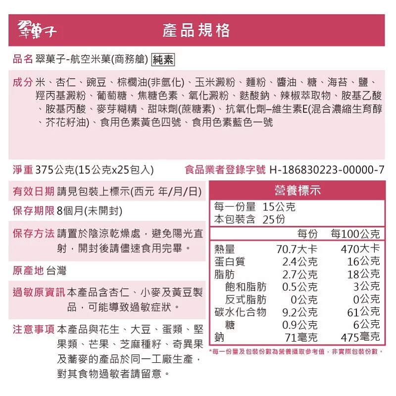 [MIDO] Douzhijia Cuiguozi Aviation Integrated Rice Crackers Economic ...