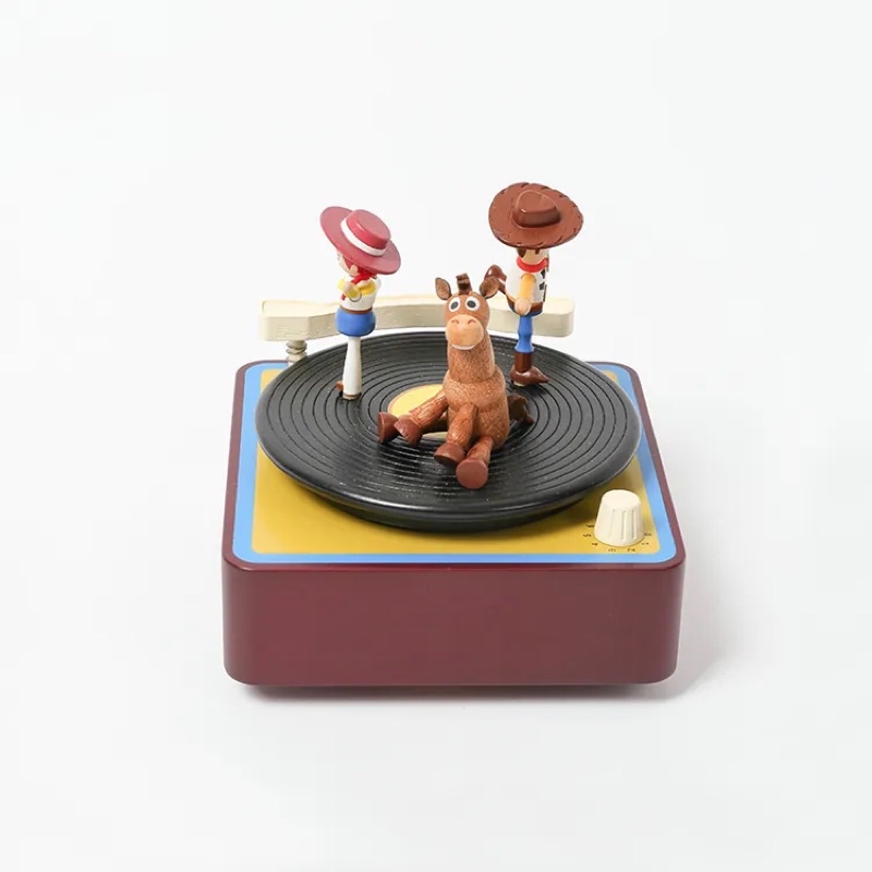 Toy Story Music Box Woody Gramophone Multi-Rotating Disney Rhythm ...