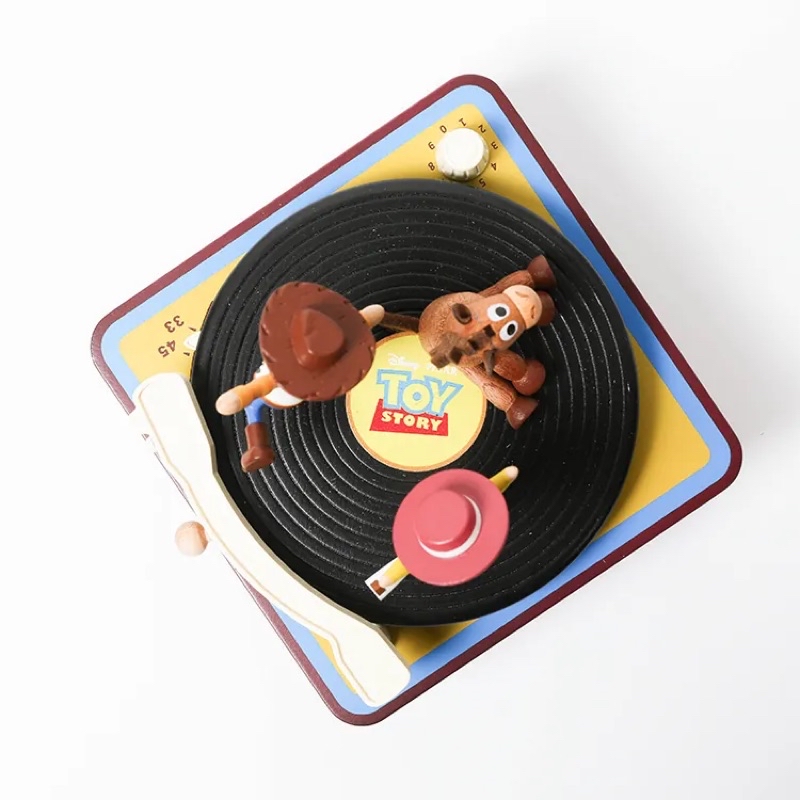 Toy Story Music Box Woody Gramophone Multi-Rotating Disney Rhythm ...
