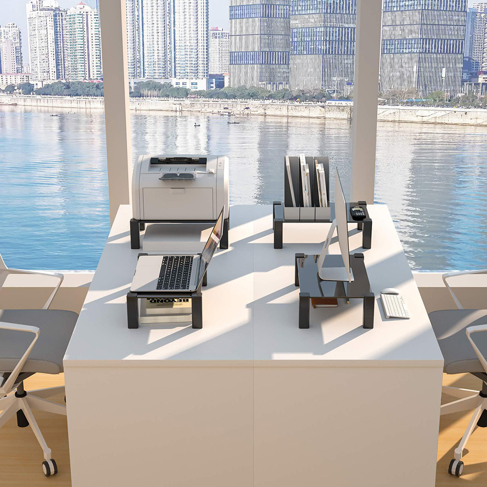 Ermutek Tempered Glass Version/Height Adjustable/Desktop Screen ...