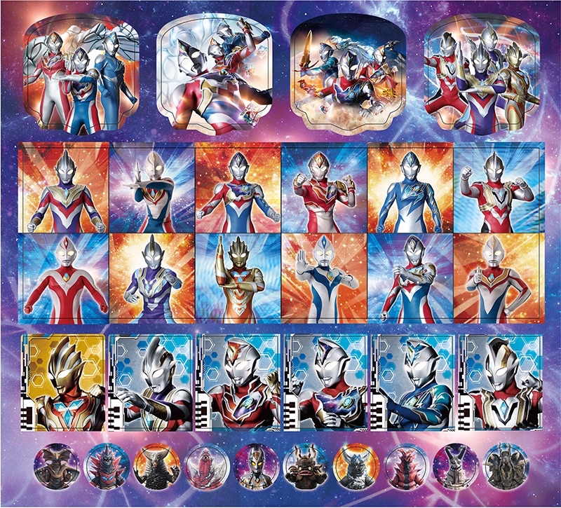 Ultraman Deka Little Painter Modeling Stickers Picture Book Drawing ...