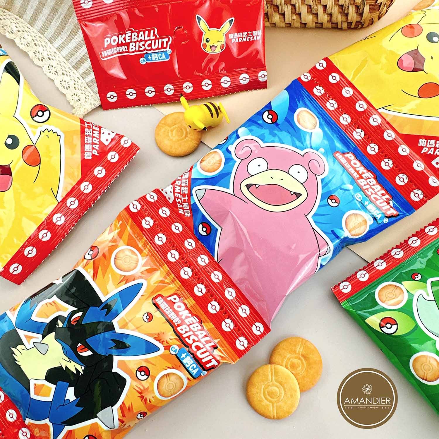 Pokémon Poké Ball Biscuit String Bag (Parmesan Cheese Flavor) | Shopee ...