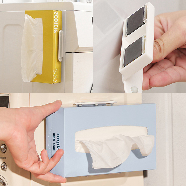 Magnetic Boxed Tissue Holder KM Refrigerator Separate Wall-Mounted ...