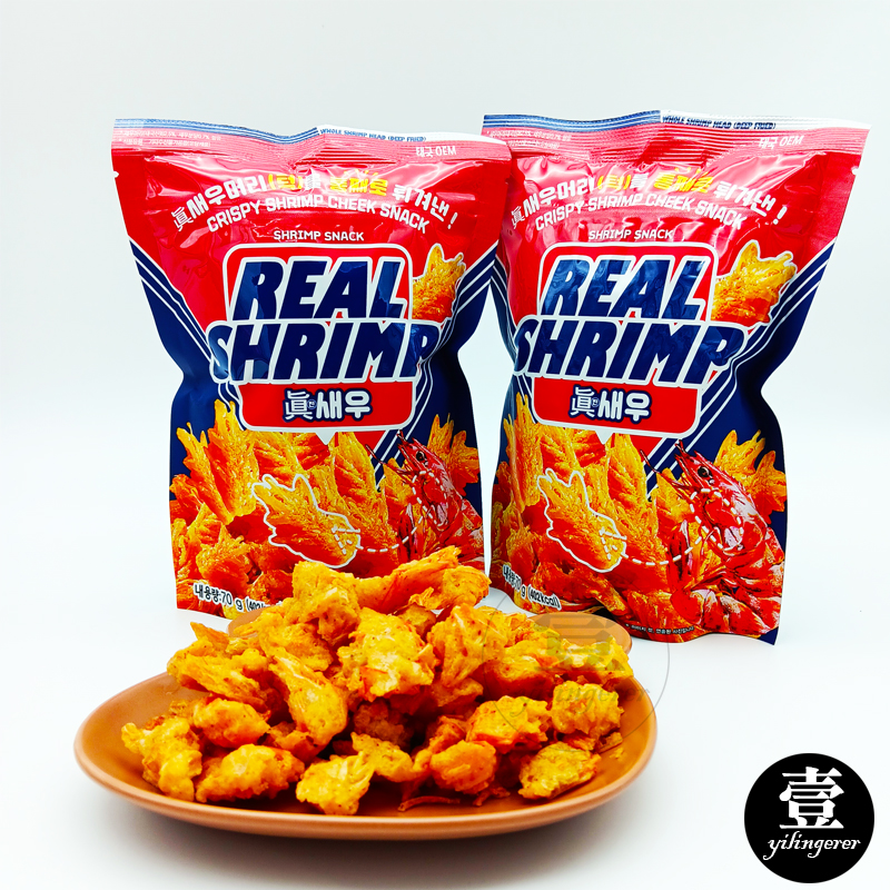 Real Crispy Shrimp Cheek Single Pack 70g Thailand Costco Afternoon Tea ...