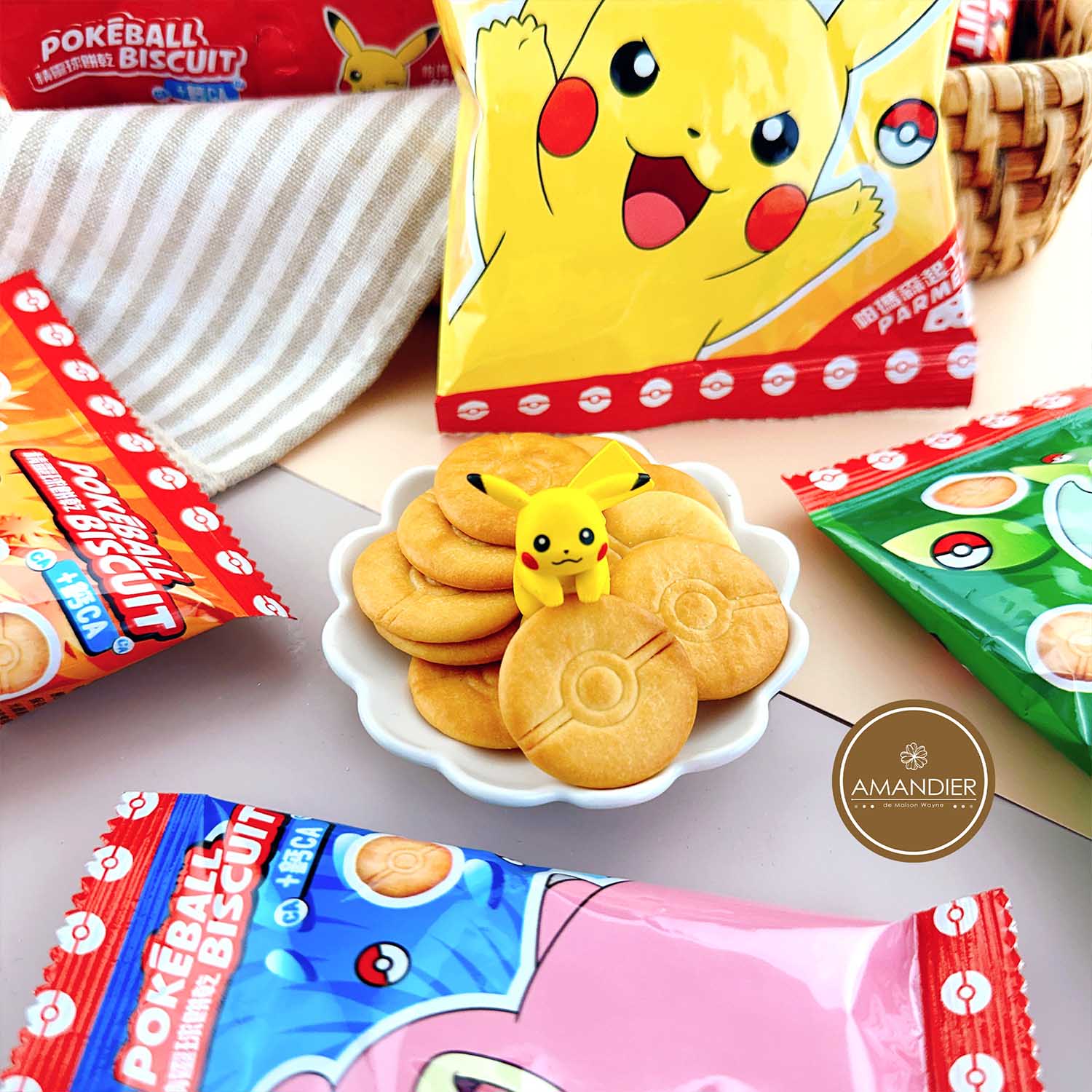 Pokémon Poké Ball Biscuit String Bag (Parmesan Cheese Flavor) | Shopee ...