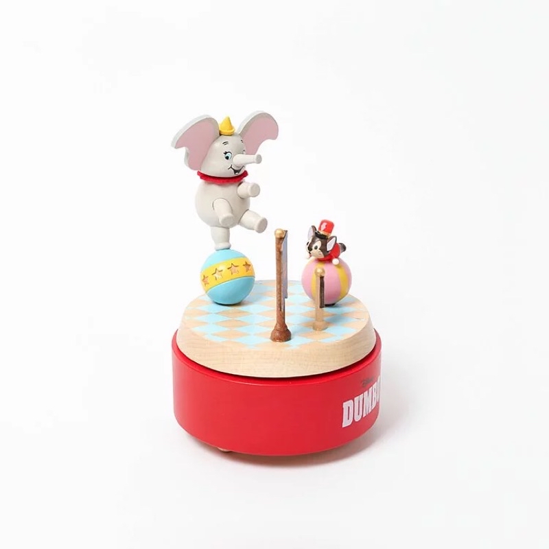Dumbo Music Box Colorful Ball Multi-Rotating Disney Rotating Bell ...