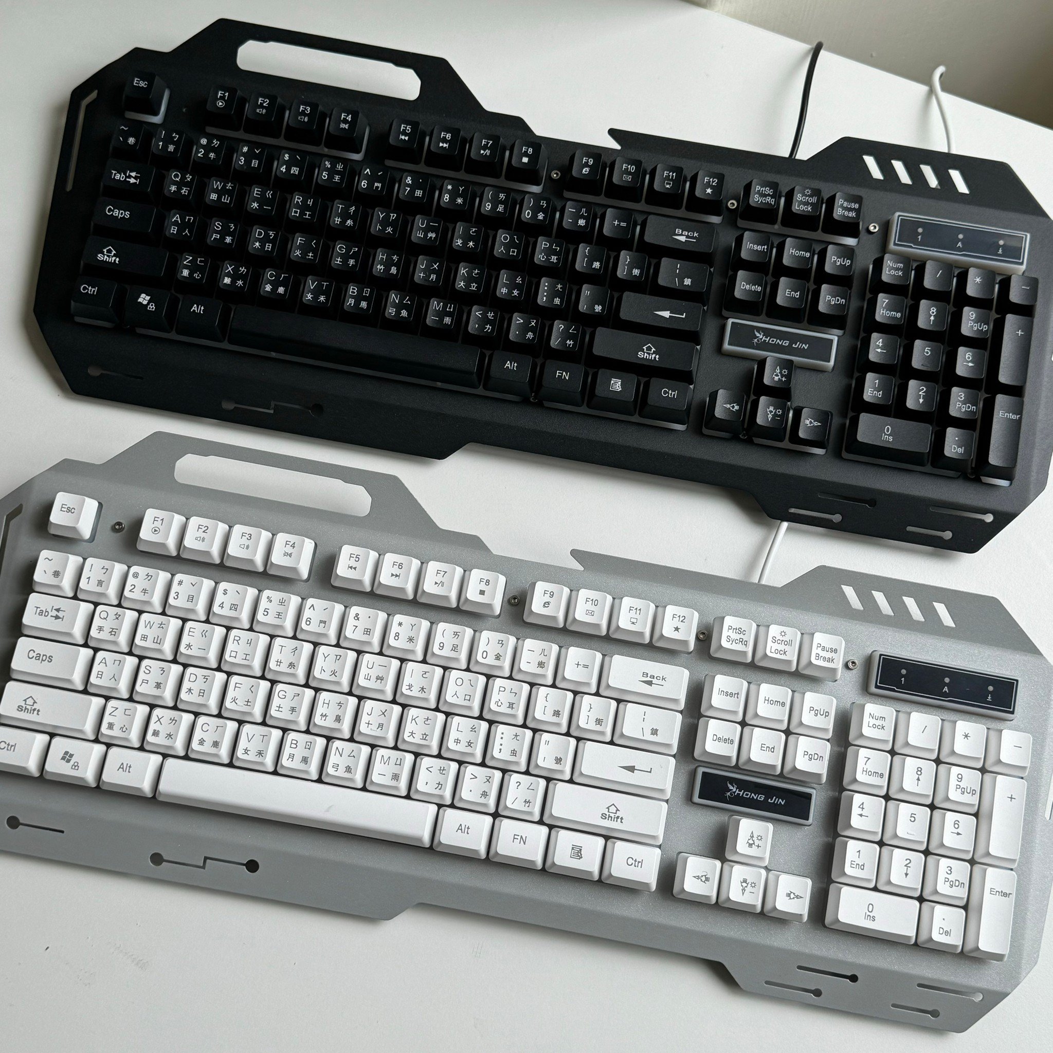 HongJin HJ-221 Wired Gaming Keyboard Fallen Angel Red Axis Feel ...