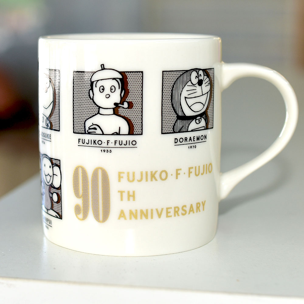 Fujiko ・ F Fujio Birth 90th Anniversary Ceramic Mug Made In Japan 300ml ...