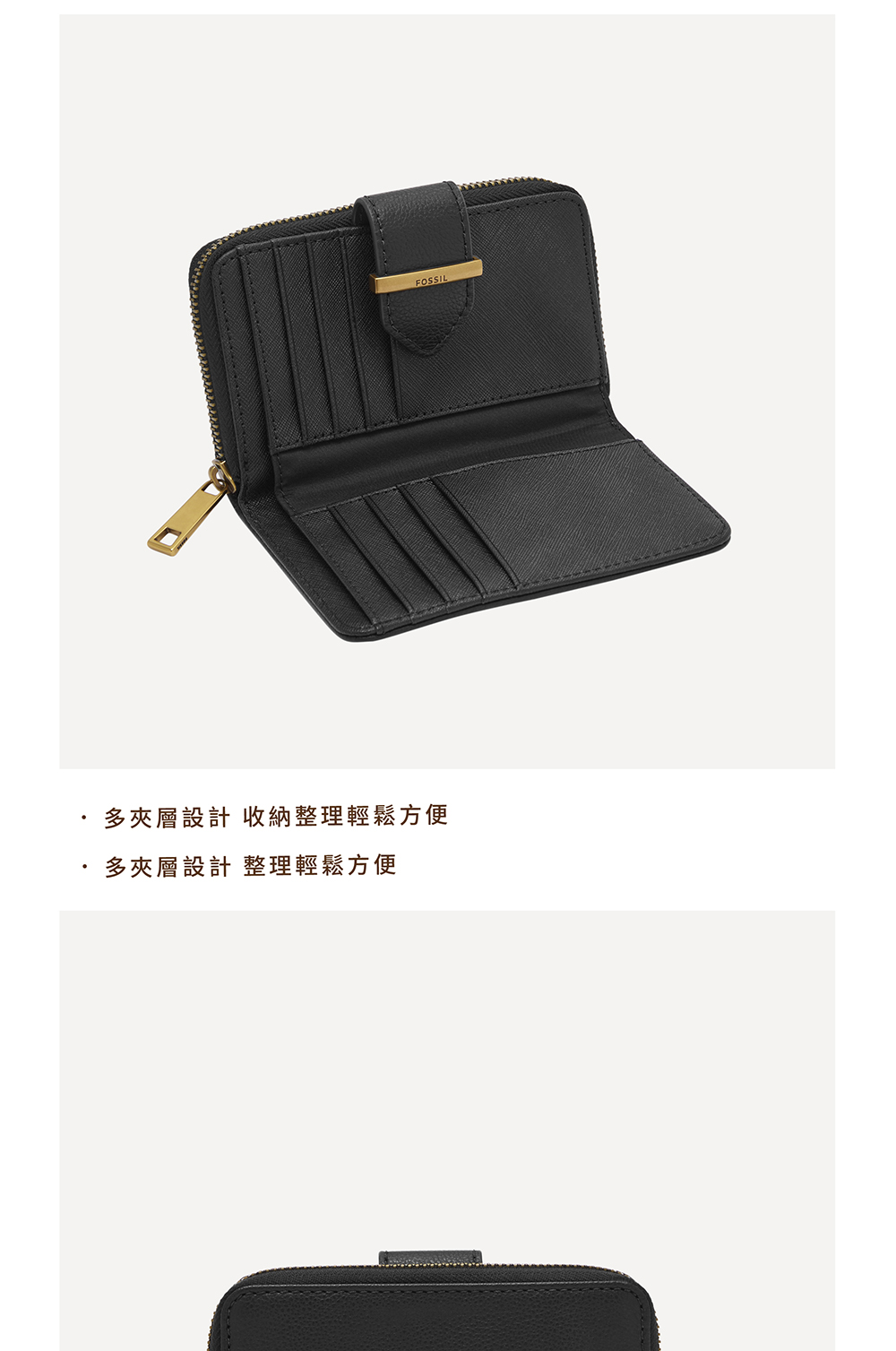 [FOSSIL Official Flagship Store] Bryce Genuine Leather Shape Buckle ...