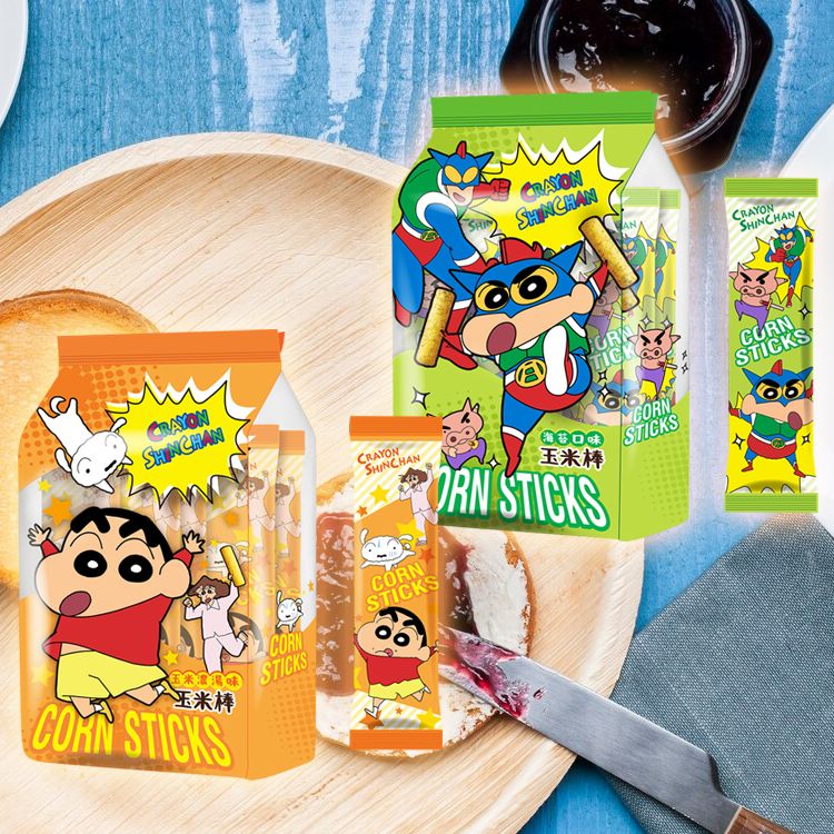 Crayon Shin-Chan Corn On The Cob (84g) Styles Available Snacks Biscuits ...