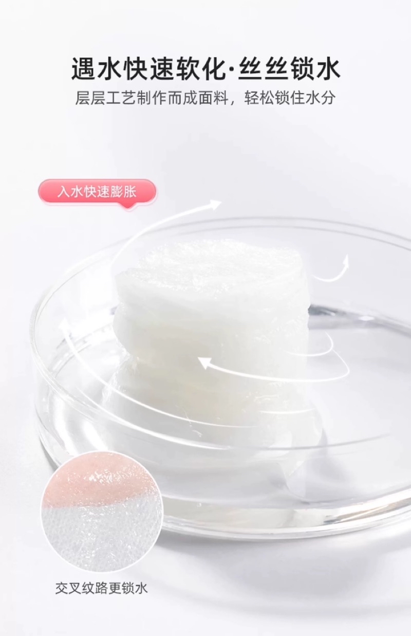 {50pcs Free Soaking Cup} Compression Mask Ultra-Thin Silk Beauty Salon ...