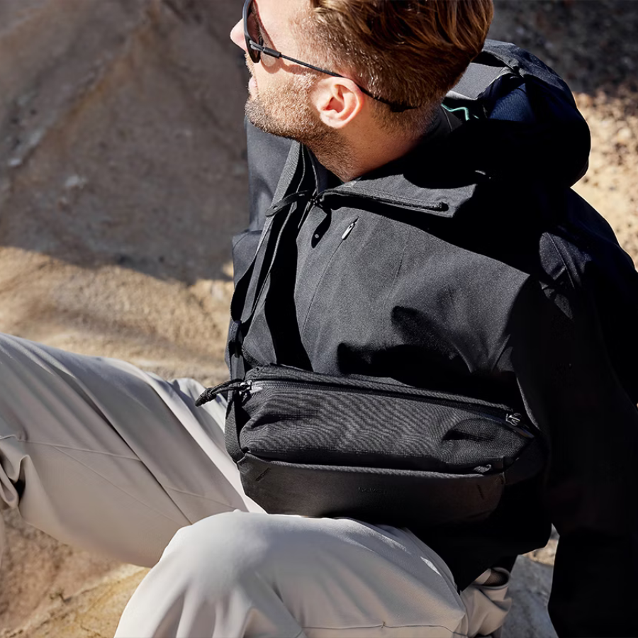 Bellroy Venture Sling 6L Water Repellent Side Backpack Waist Bag Travel ...