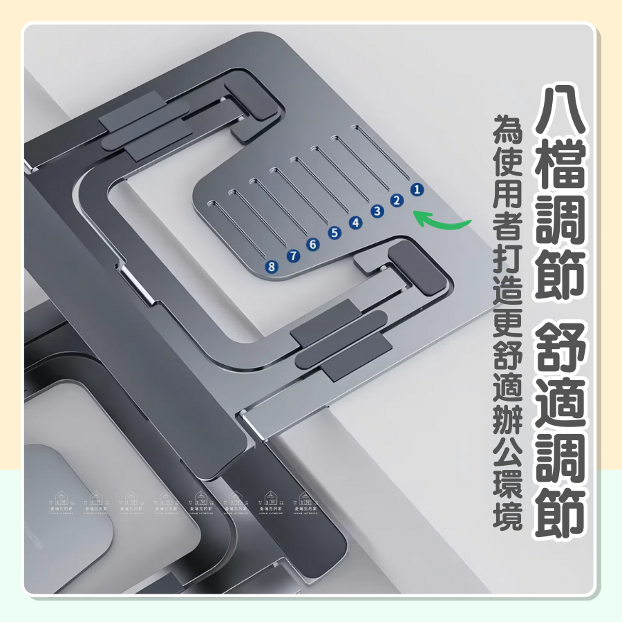 [Eric's Home] Tablet Holder ipad Cooling Folding Aluminum Alloy Drawing ...