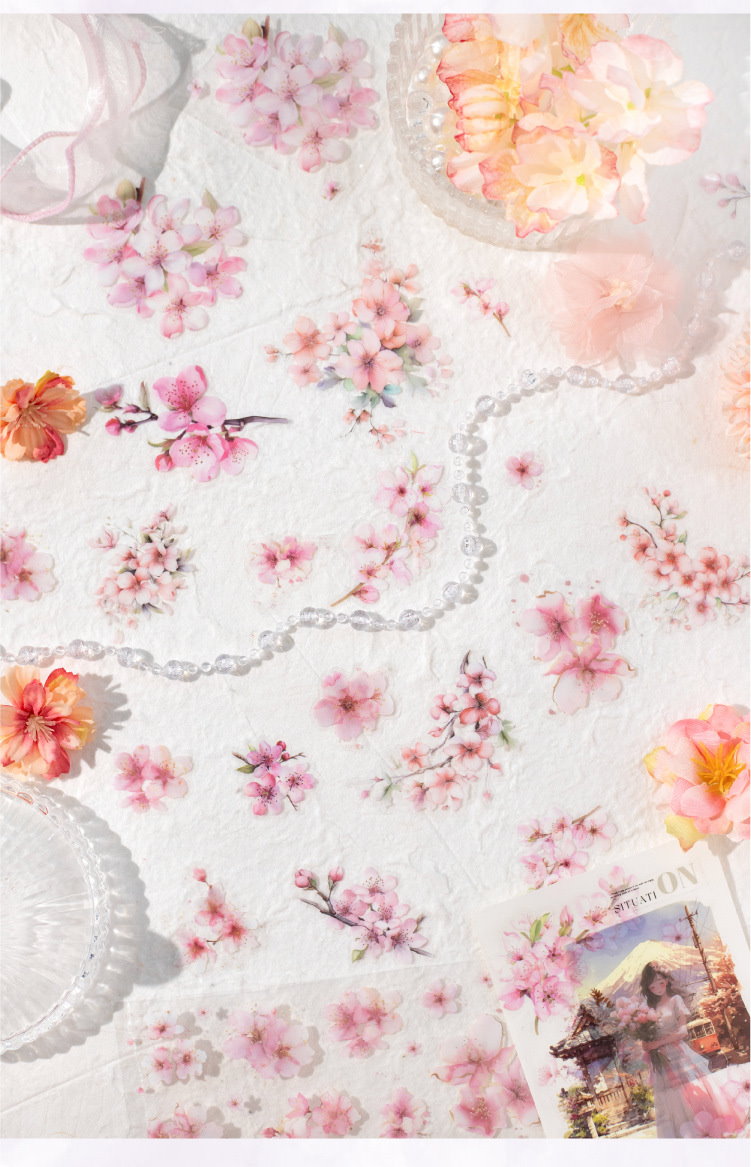 Cherry Blossom Scotch Tape Pocket Xiaozi Grocery Store | Shopee Malaysia