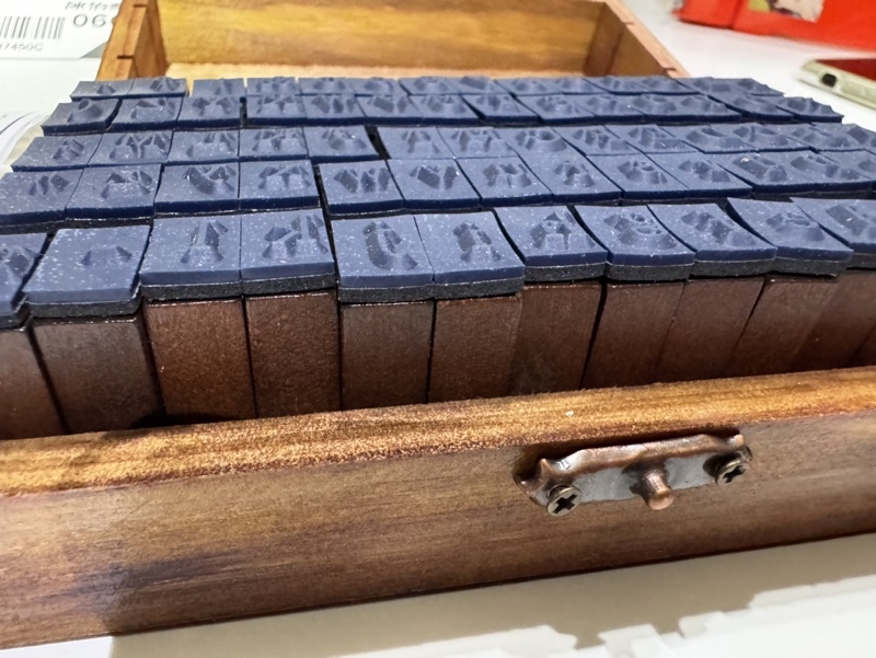 Various Styles 1 Chen Brown English Letters 70 Pieces ️ Quality If You ...