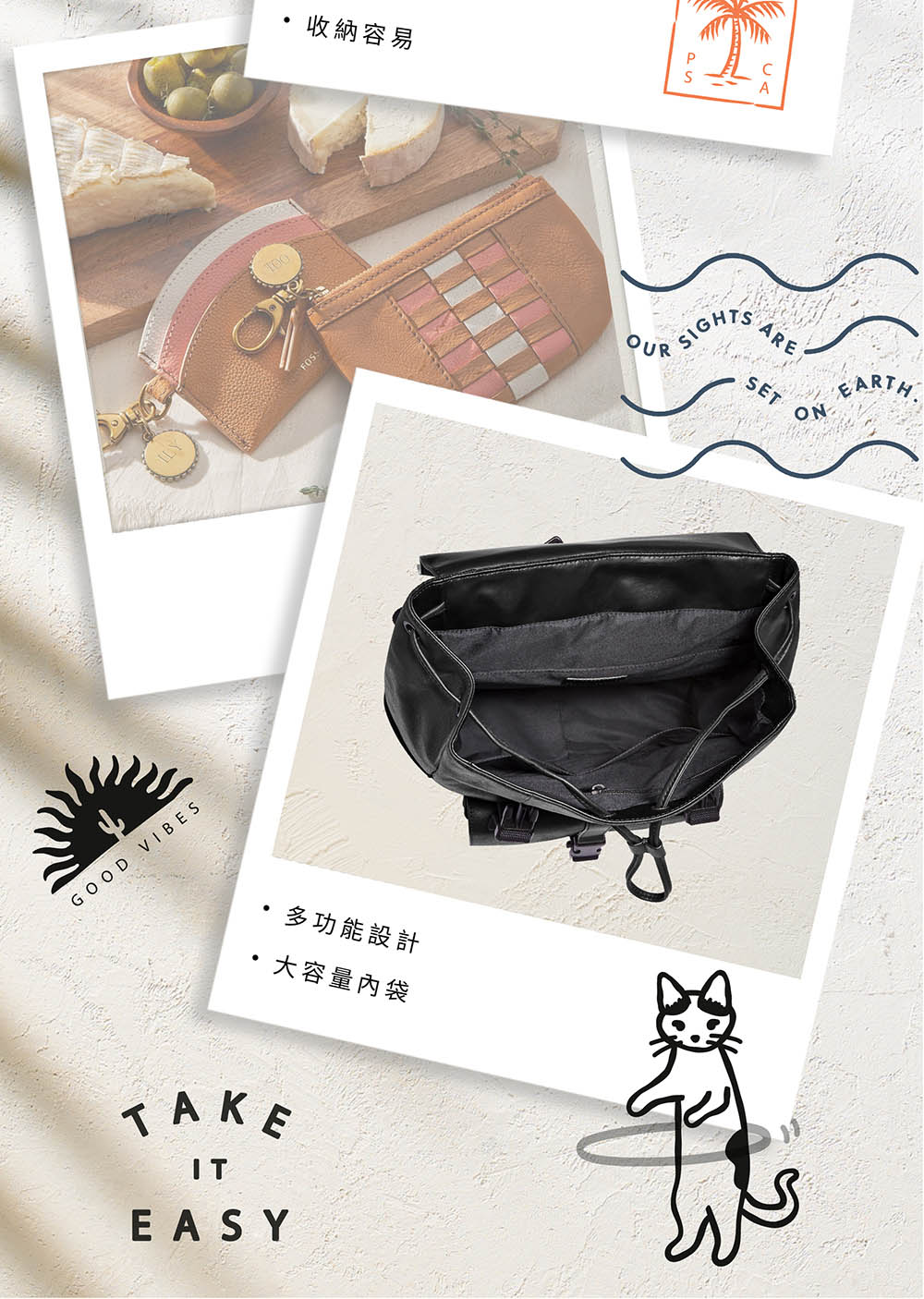 [FOSSIL Official Flagship Store] Weston Genuine Leather Backpack-Can ...