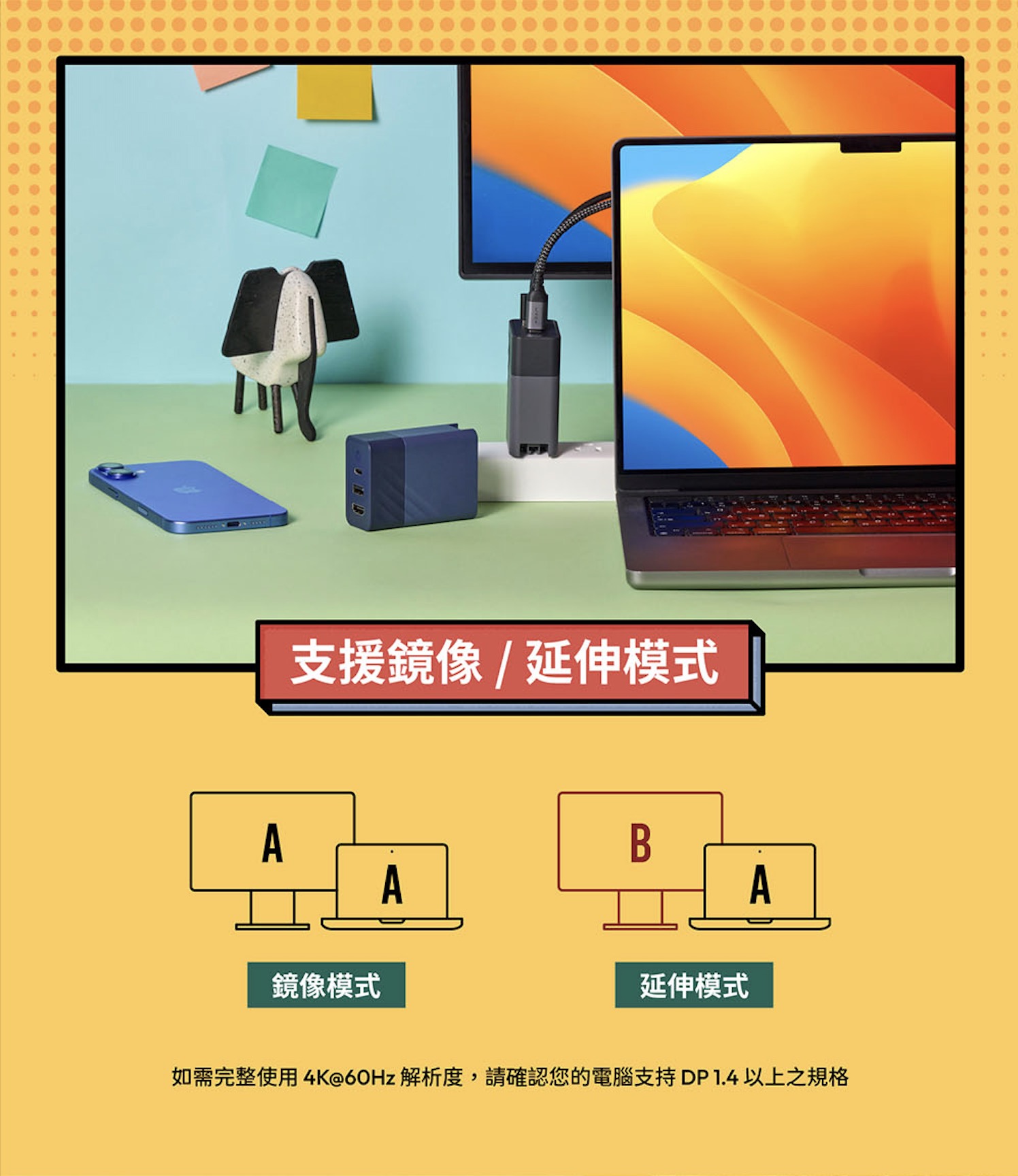 Arrive The Next Day ADAM switch mac iPhone GaN Hub 65W Video ...
