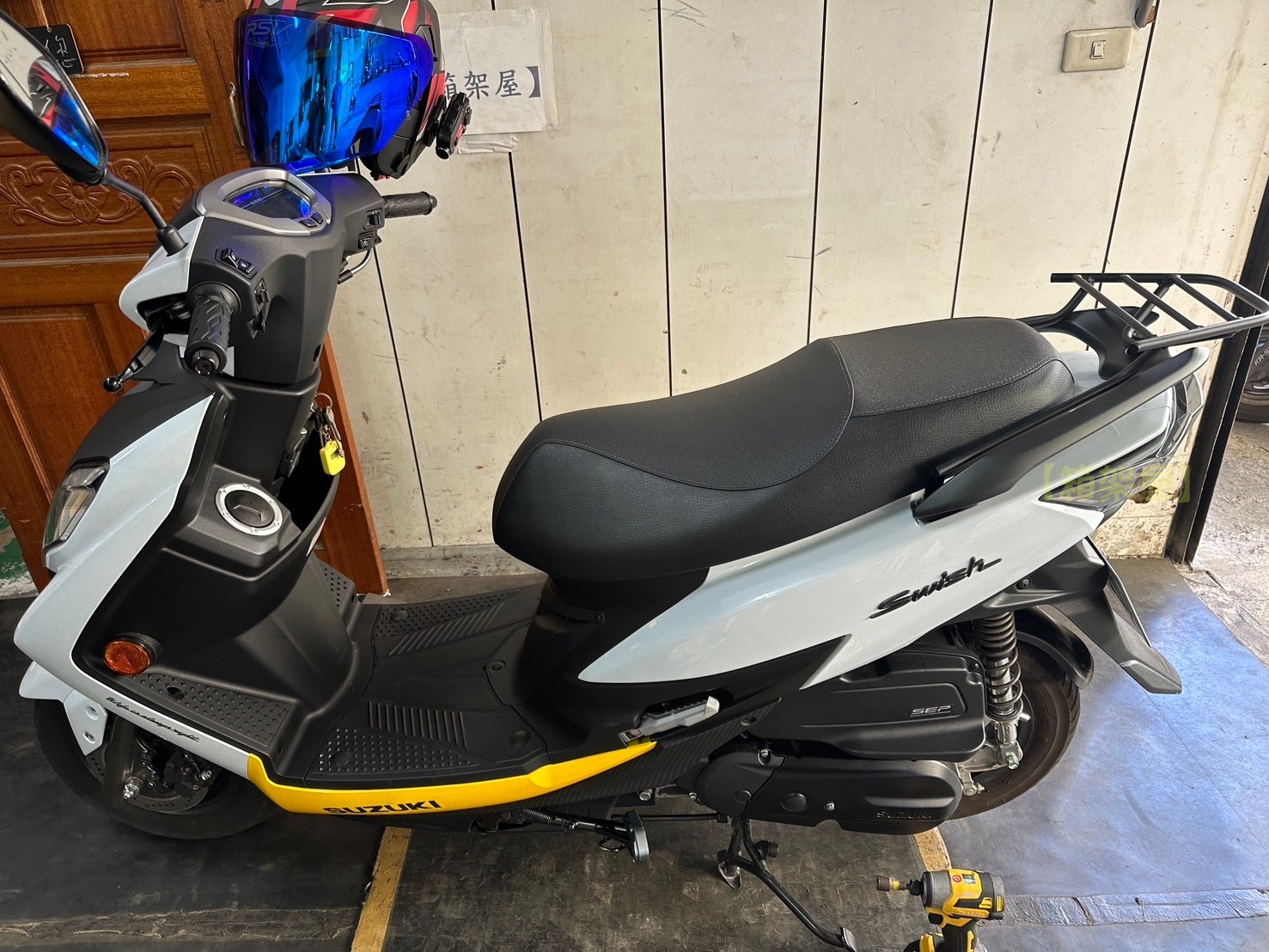 [New Taipei Xinzhuang Box Rack House] Newly Revised No Disassembly Armrest Solid Iron Suzuki ...