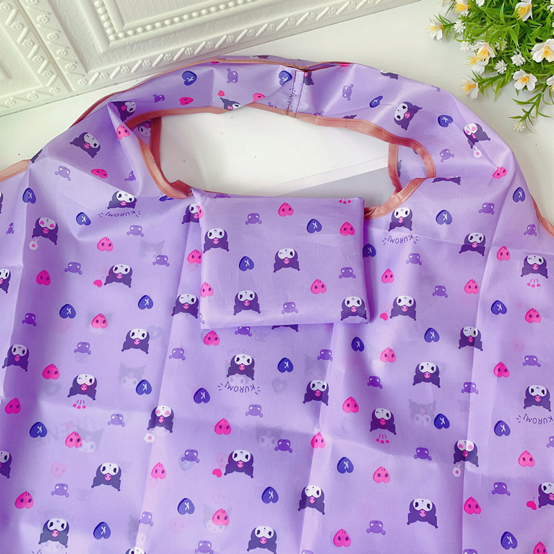 lisastar S102 Sanrio Large Capacity Eco-Friendly Bag Cartoon Big Shopping Kuromi Winnie The Pooh ...