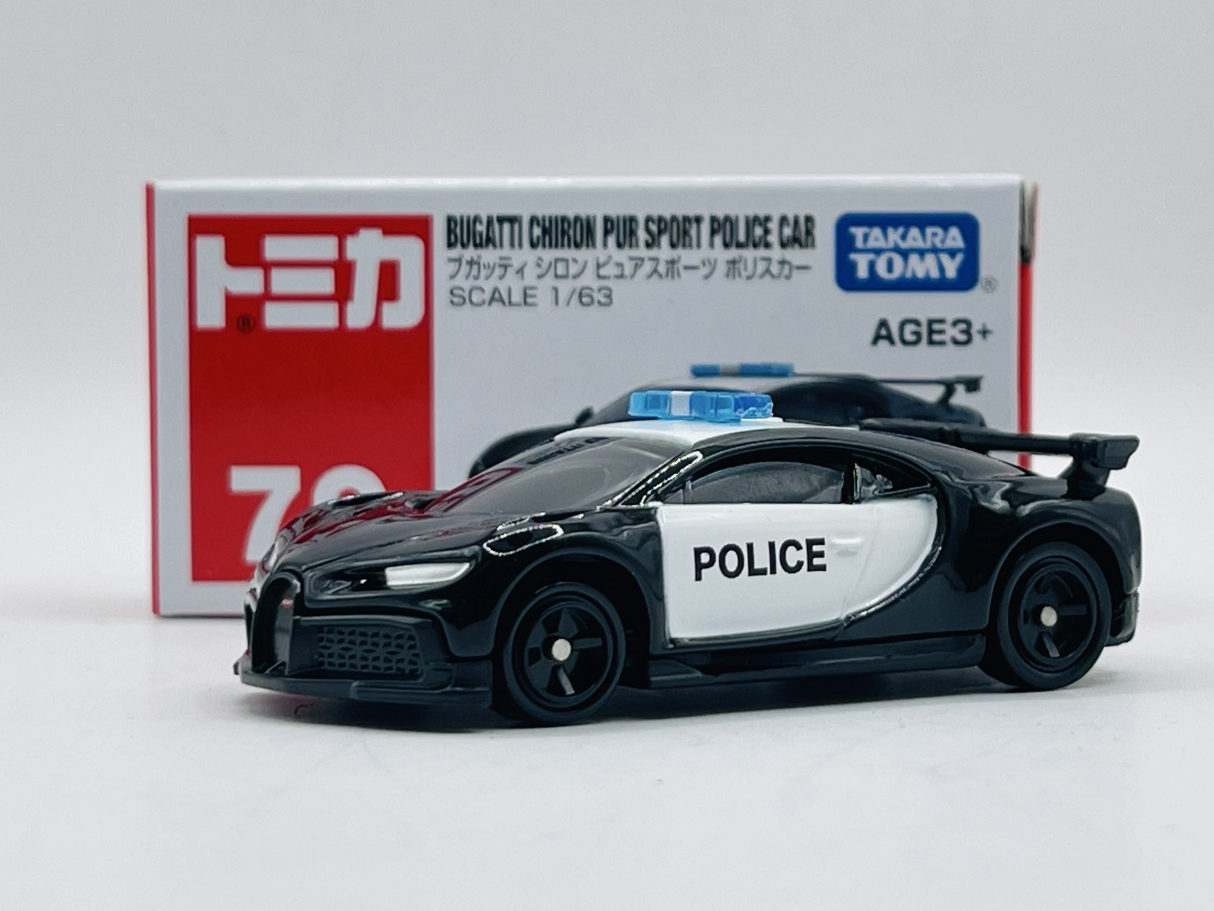 [Asian Version] [2025] January New car TOMICA No.79 Bugatti Police ...