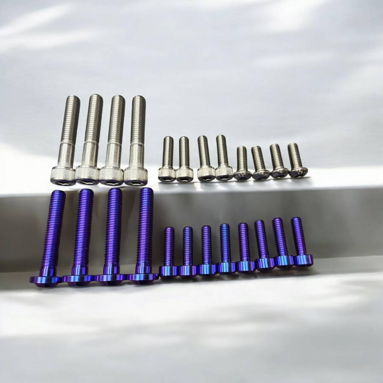 [Wheel Workshop] APEXX Blackened Goggles Set KRV Titanium Screw Package ...
