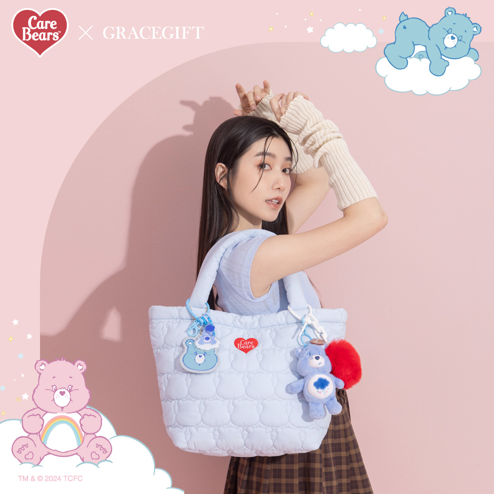Grace Gift [Grace Straw] Care Bears-Bangran Heart Series Furry Ball ...