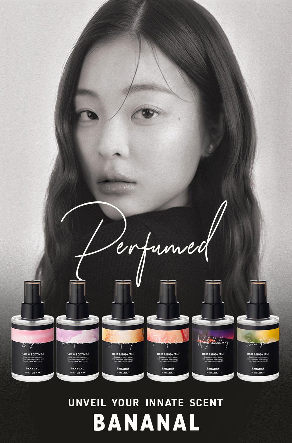 Anxin ⎮ Bananal Korea Online Korean Hair Body Fragrance Mist | Shopee ...