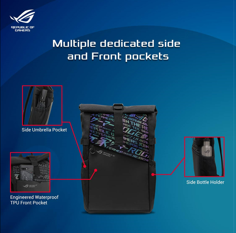 R ROG Ranger BP4701 BACKPACK Can Hold 17-Inch Laptop Computer Domain ...