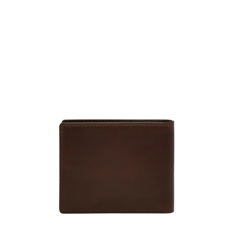 [FOSSIL Official Flagship Store] Derrick Genuine Leather RFID Bi-Fold ...