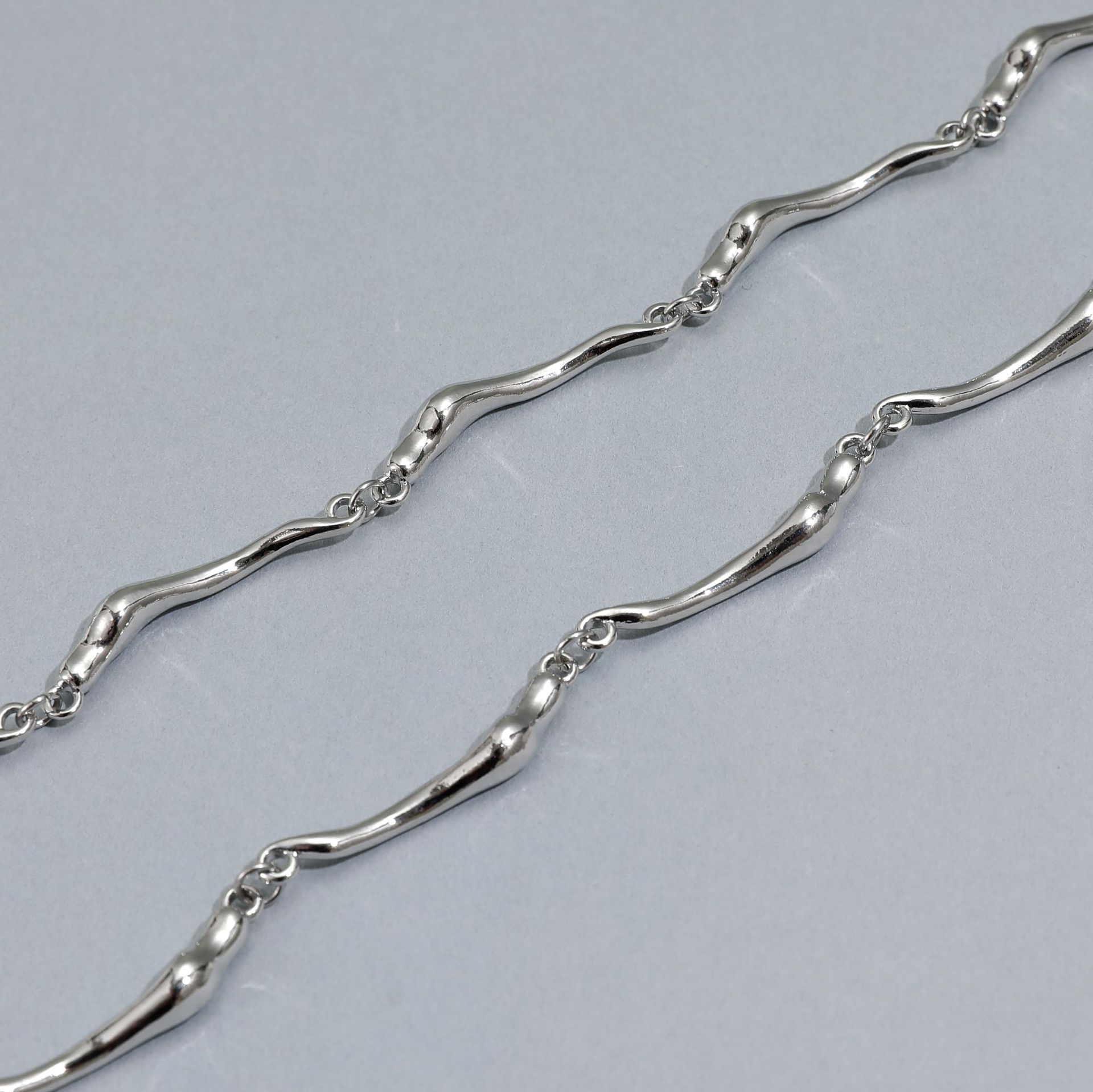 [GEISEL] Irregular Joint Chain Boy Necklace Popular Unisex (B-112 ...