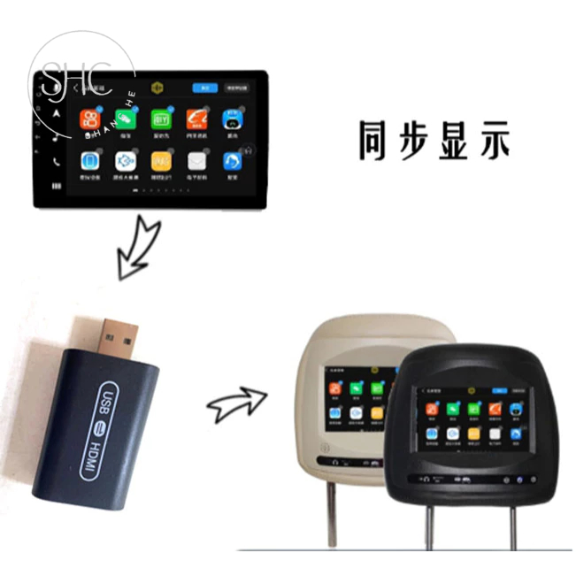 Universal Car Tv Android Large Screen Navigation External USB Port To ...