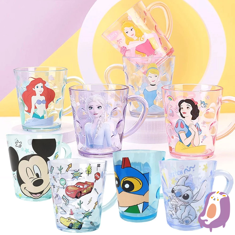 Shopee Next Day With Disney Cup Water Milk Mouthwash Handle Learning ...