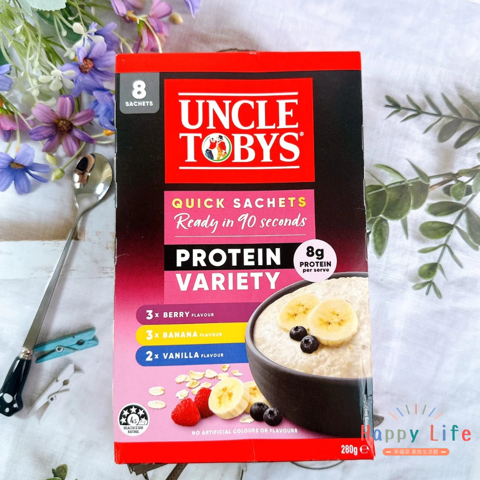 Happy Spring ** Australia Uncle Tobys High-Protein Instant Oatmeal ...