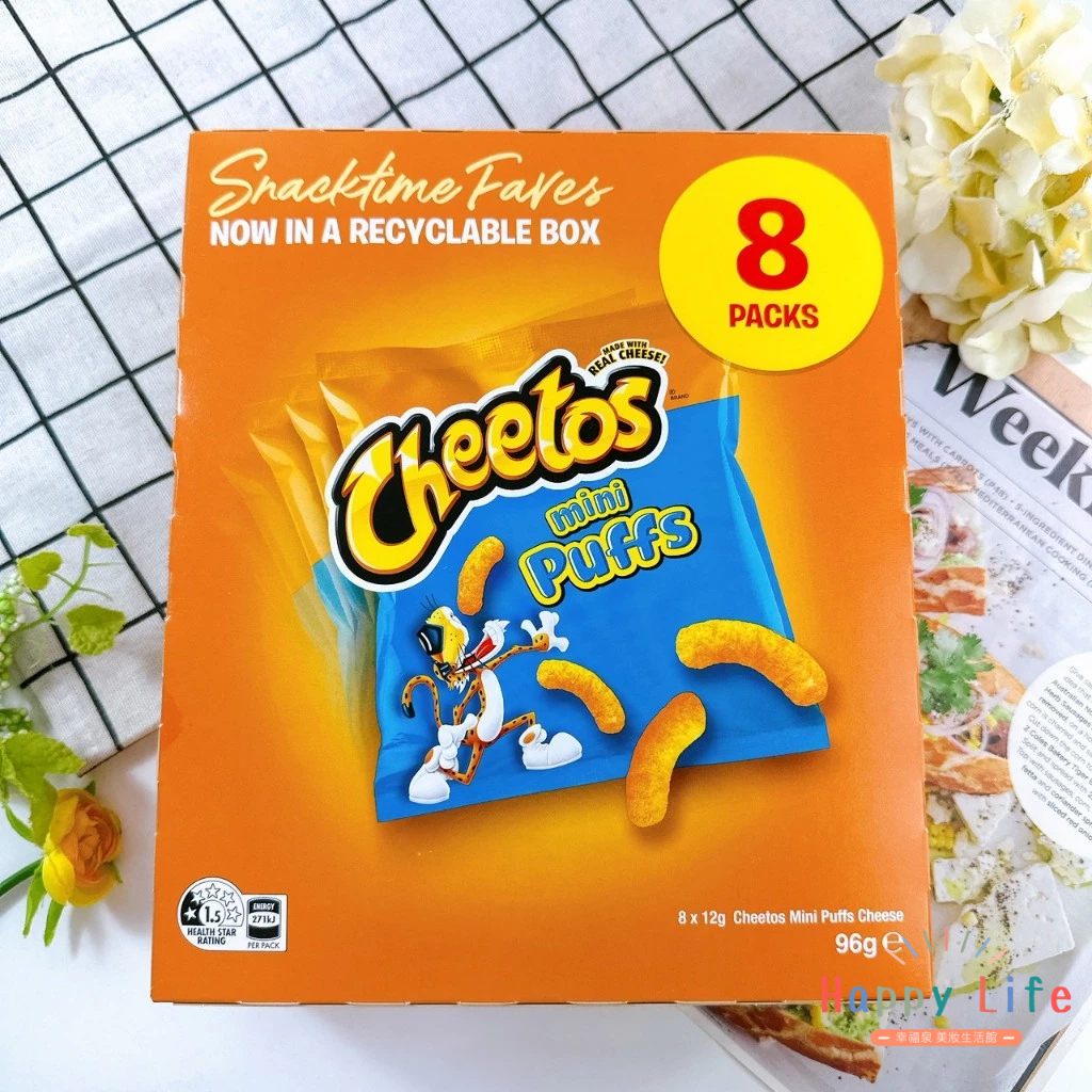 Happy Spring ** Cheetos Mini Cheese Puff Strips 8pcs (Box) | Shopee ...