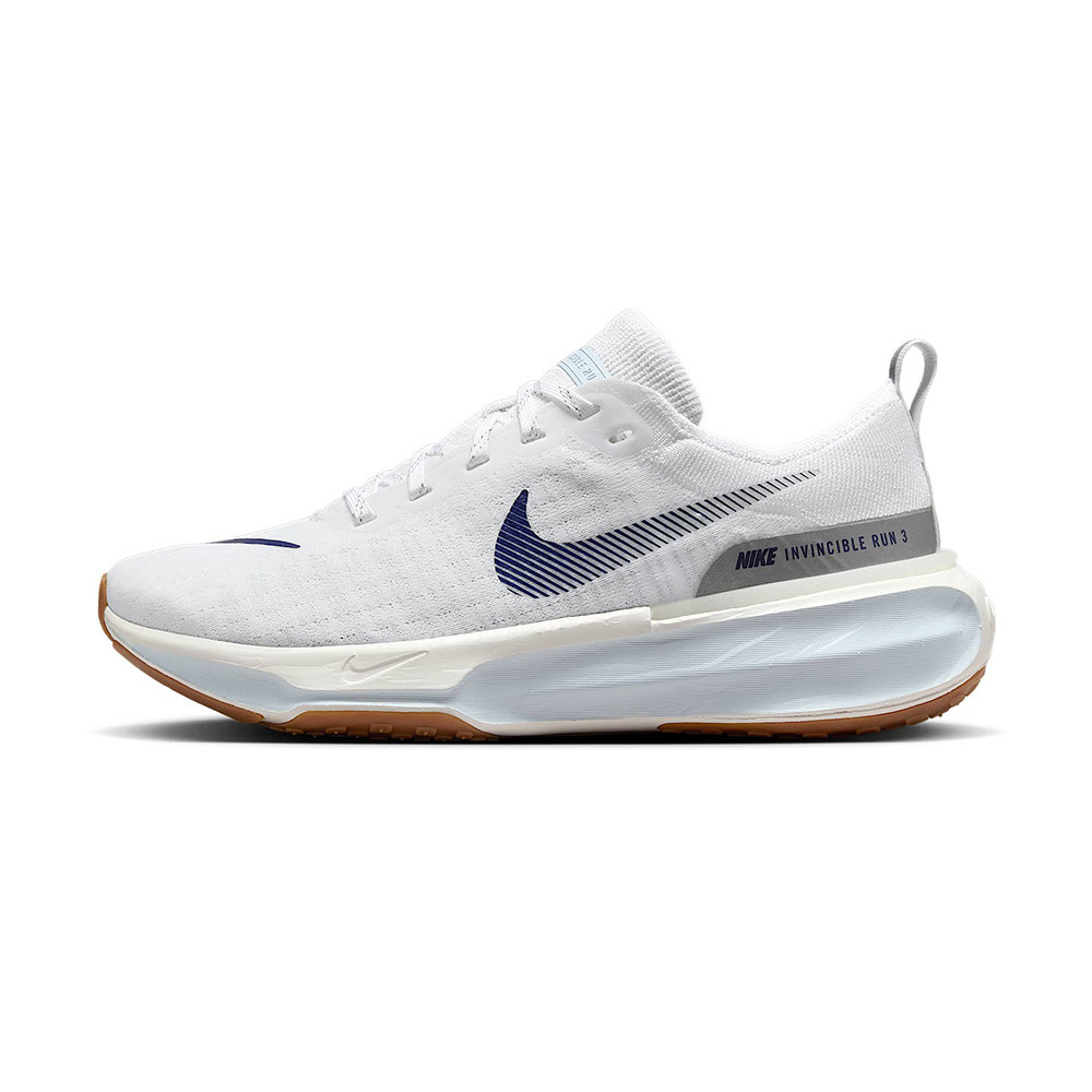 Nike ZoomX Invincibla Run FK 3 Female White Gray Sports Air Cushion ...