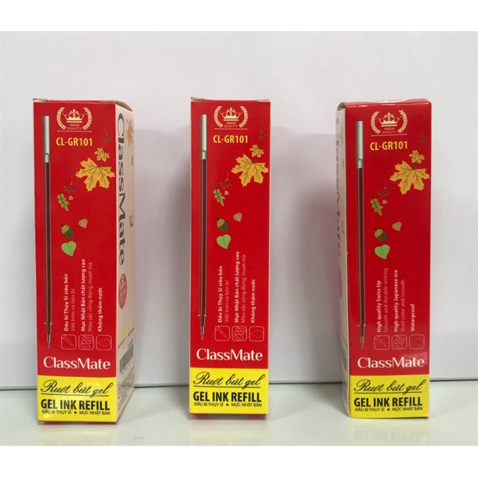 Classmate red fountain pen refill | Nam Chau convenience store | Shopee ...