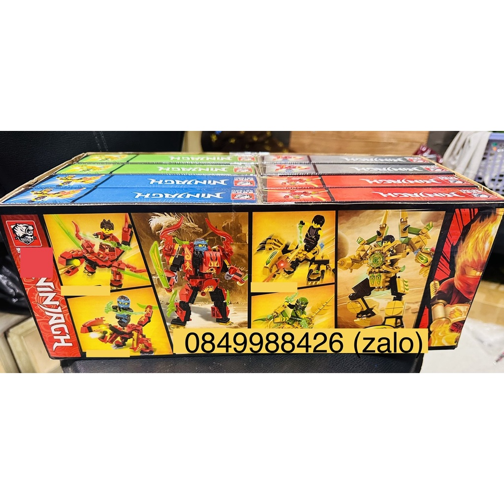 Ninja GO puzzle assembly set, dinosaur assembly, robot shaping ...