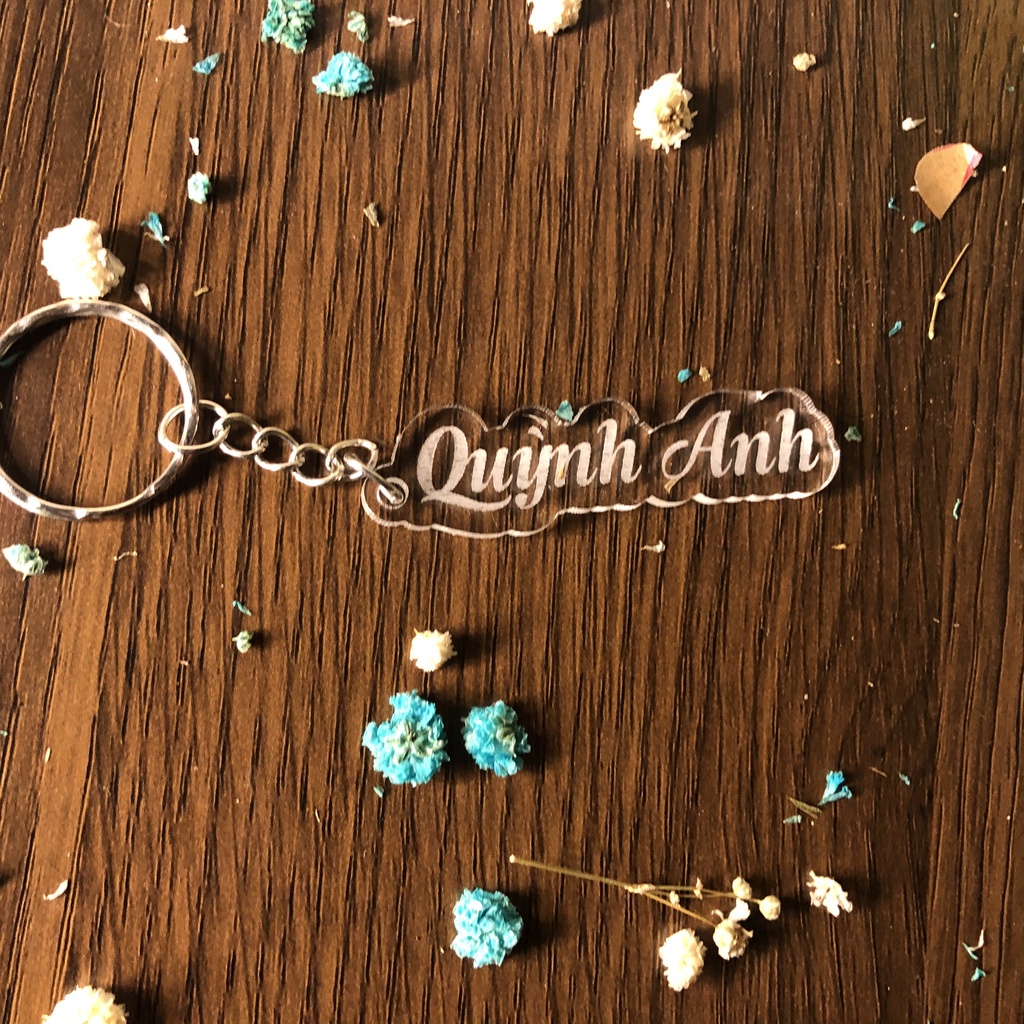 Cloud shaped keychain - Free engraving upon request | Keychains ...
