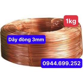 Pure red copper wire, 3mm | Shopee Malaysia