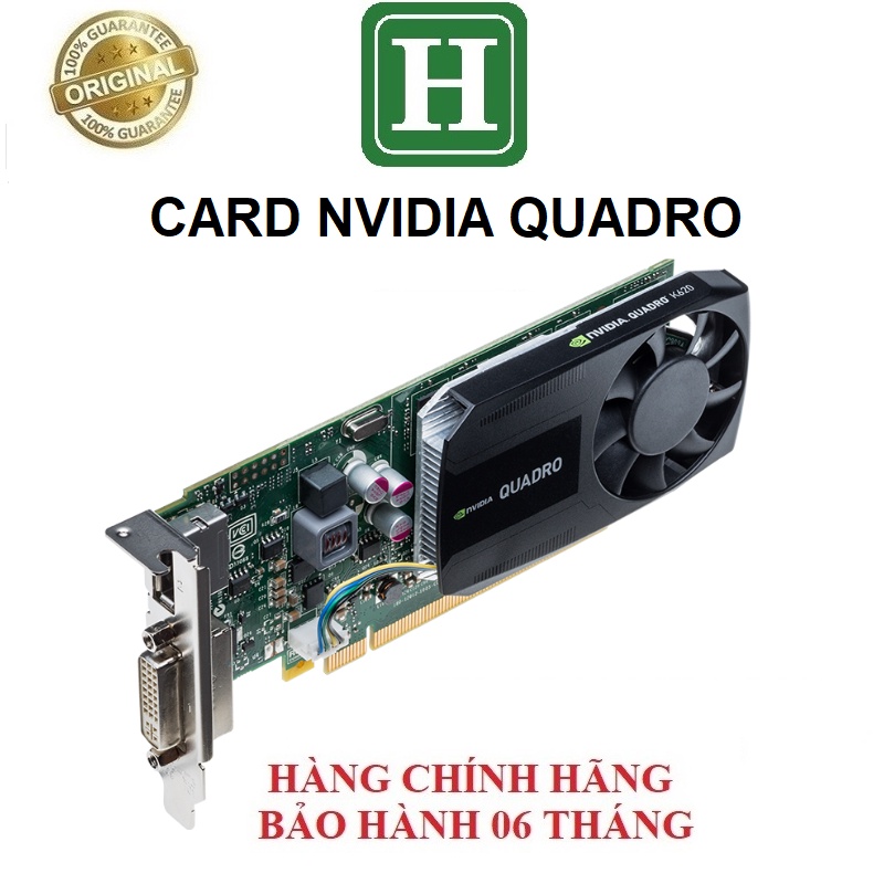 Nvidia Quadro 410, 600, K420, K600, K620, K1200 video Card, genuine ...