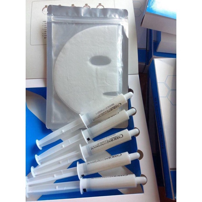 DJ cacborn Co2 Mask Box of 5 Sets. Specialized skin detoxifying Co2 ...