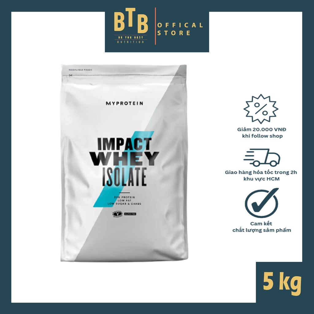 Impact WHEY ISOLATE 5KG sports and fitness nutritional protein powder ...