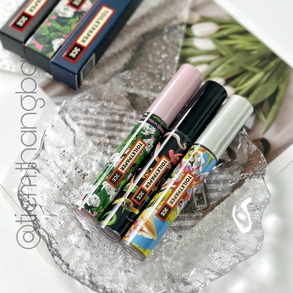 (AUTH) 3ce VELVET LIP TINT Toilet Paper 4g (Dusky Pink, Figtachio ...