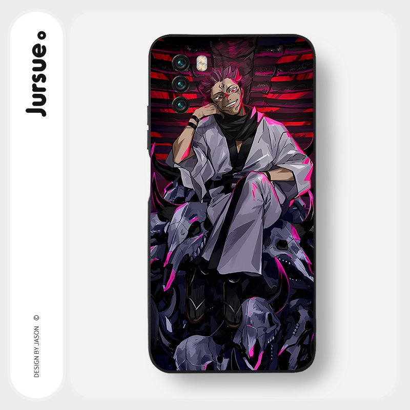 JURSUE Soft Silicone Funny Cartoon Anime Shockproof Casing Compatible ...