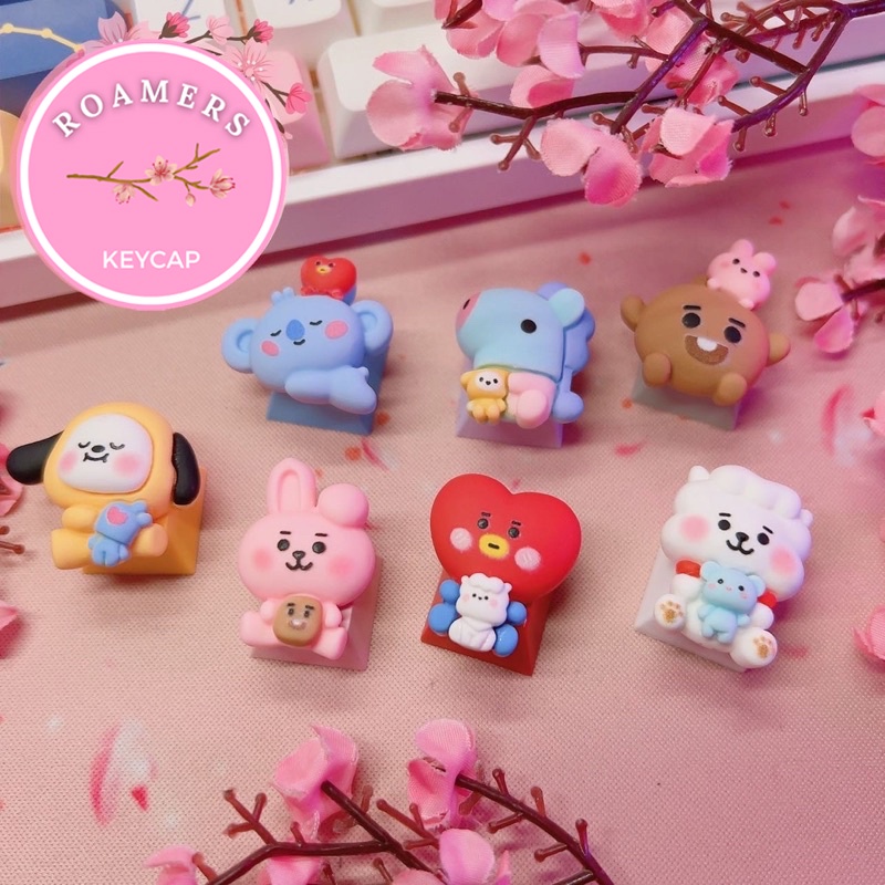 Bts BangTan Keycap Mechanical Keyboard Button | Shopee Malaysia