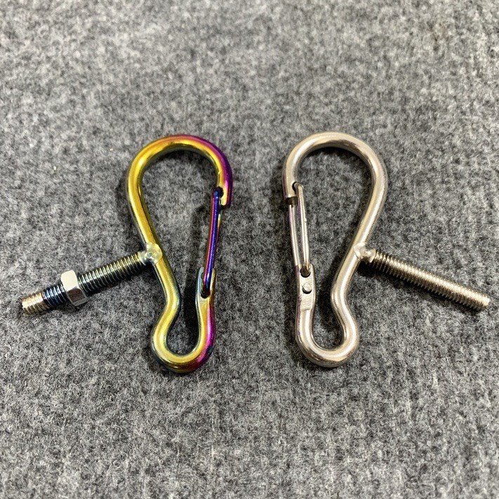Stainless Steel - Titanium Scraper Hook 7 Colors Thick Grade 1 Product ...